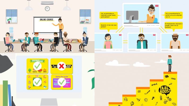 TaalBoost Virtual Course - explainer video – Studio DEI